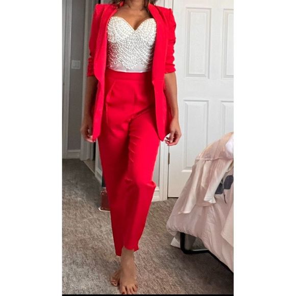 Women'S Evening Dress | Dresses | Red Size 4 Jumpsuit Dress | Poshmark